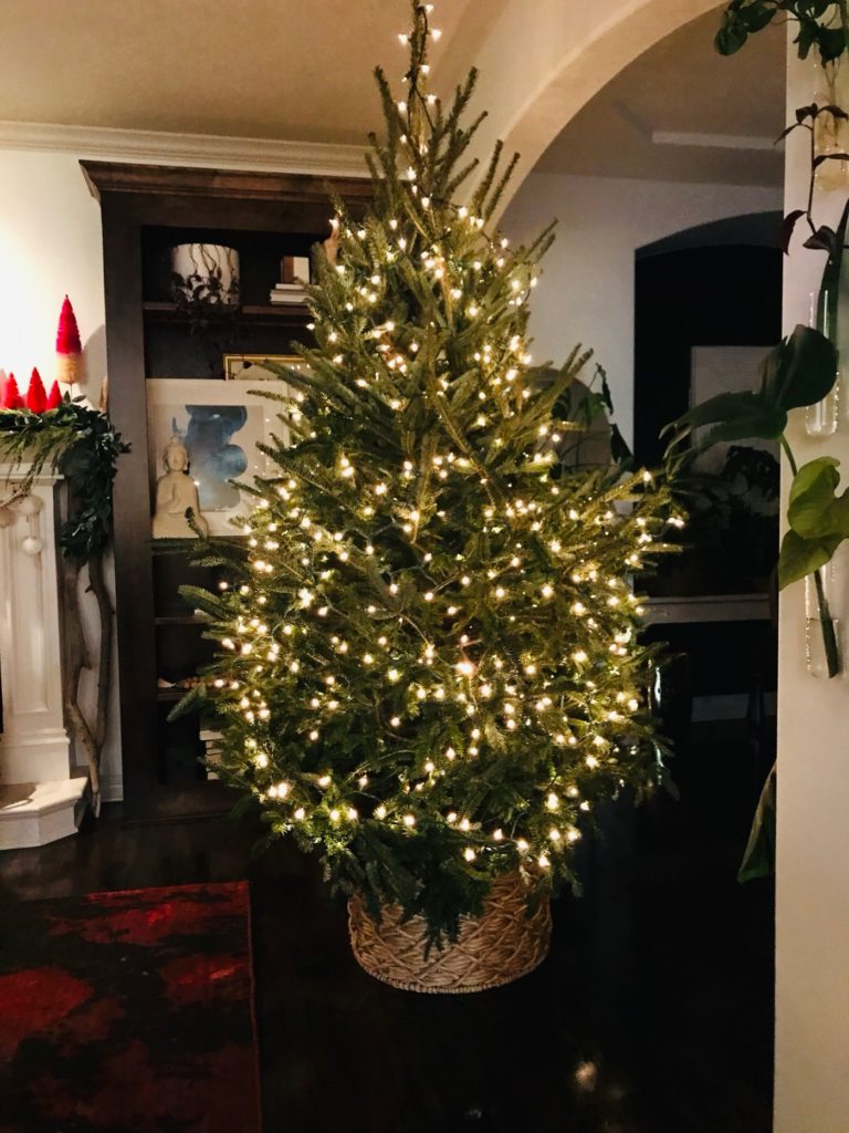 How to Add Tinsel to a Christmas Tree - Life Love Larson