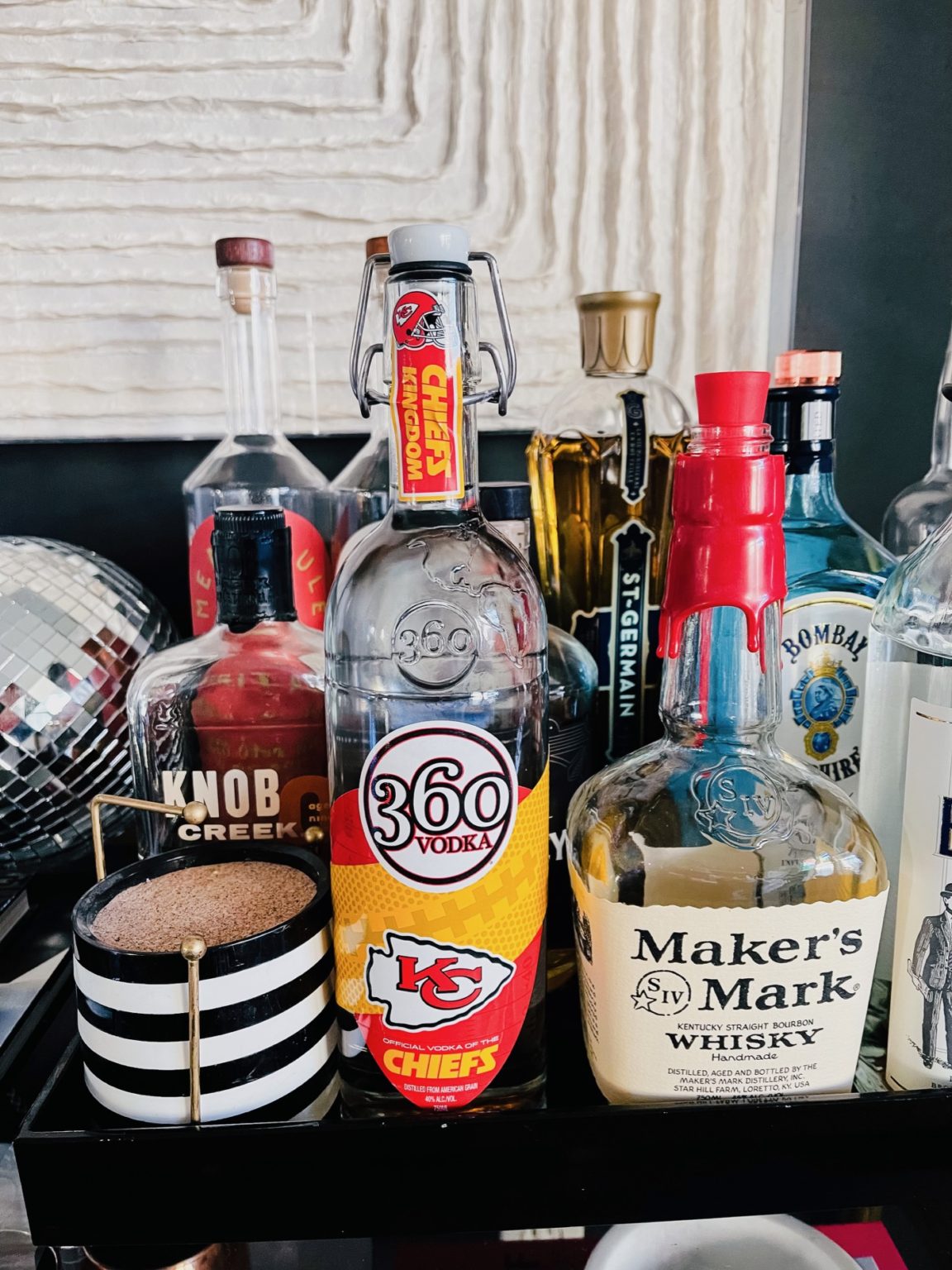 360 Vodka [2021 Chiefs Limited Edition Bottle] - Life Love Larson