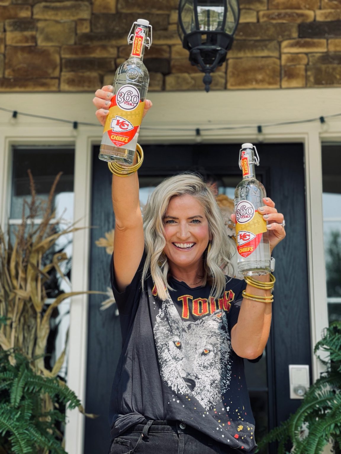 360 Vodka [2021 Chiefs Limited Edition Bottle] - Life Love Larson
