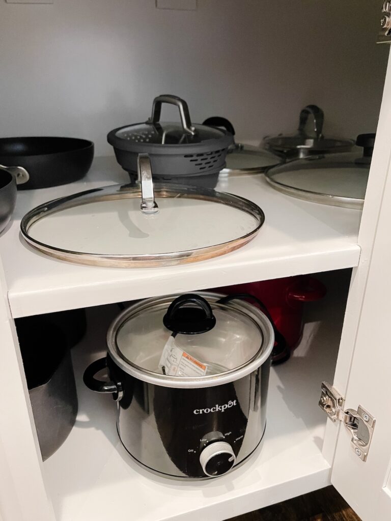 How to Organize the Inside of Kitchen Cabinets - Life Love Larson