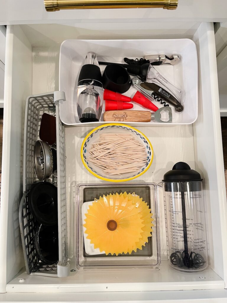 How to Organize the Inside of Kitchen Cabinets - Life Love Larson