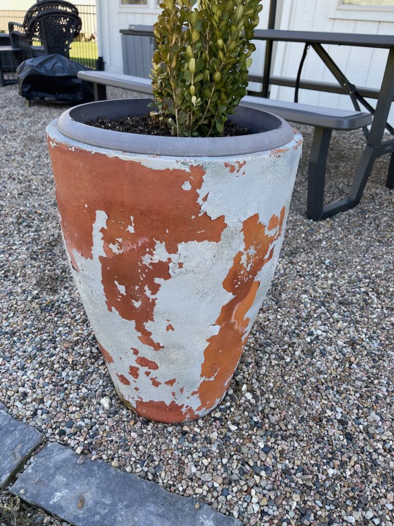 How to Make DIY Textured Planters Using Stucco - Life Love Larson