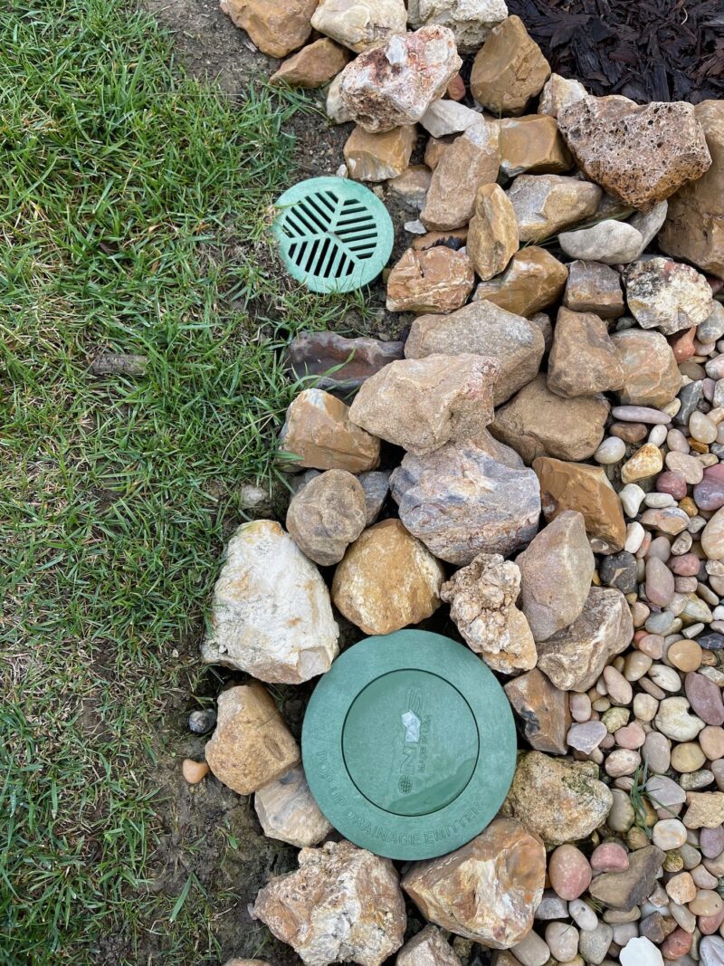 Adding Juniper Trees to the Side of House and How to Bury a Sump Pump ...